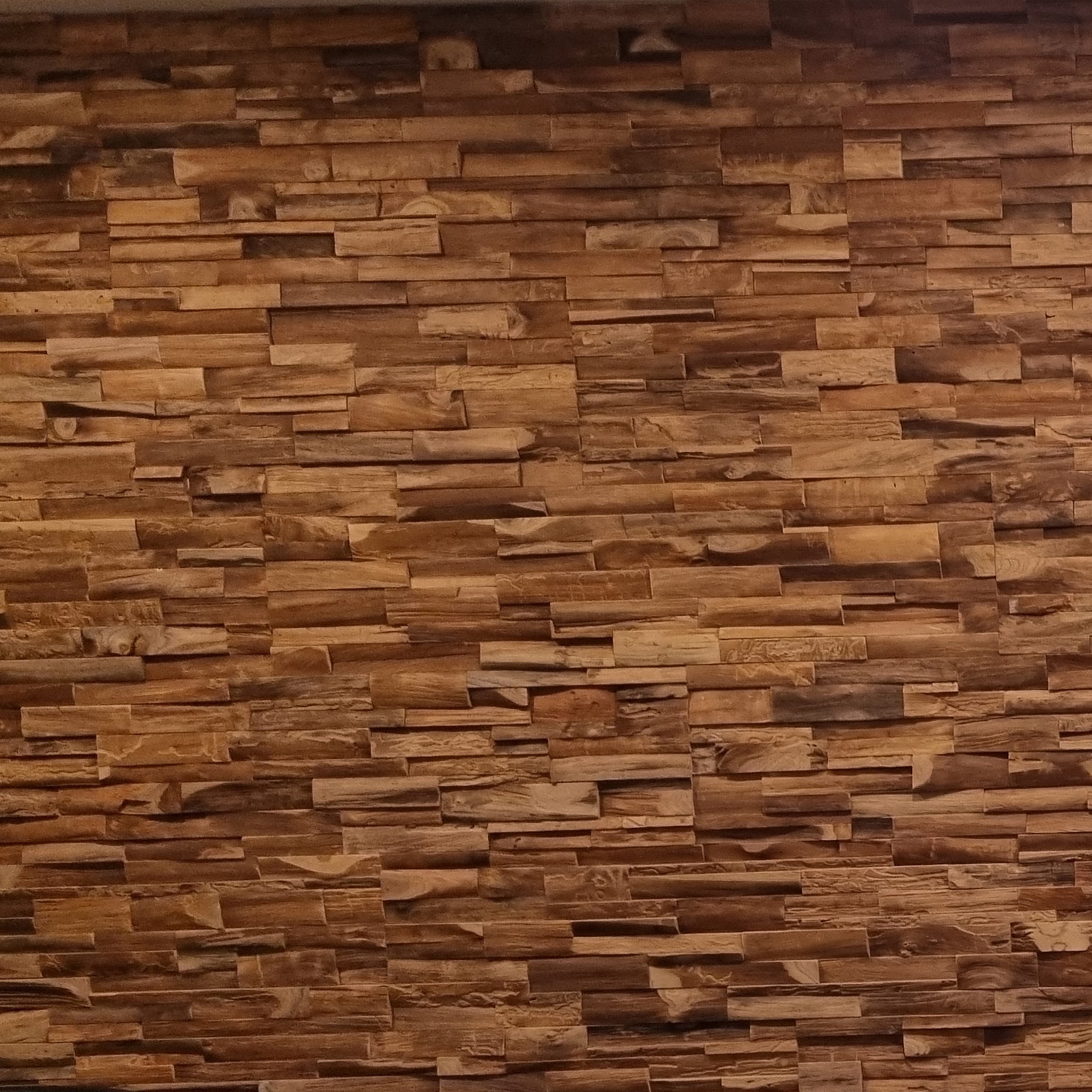Natural teak skin Wood Panels for Living Room and Home Interiors – Java ...